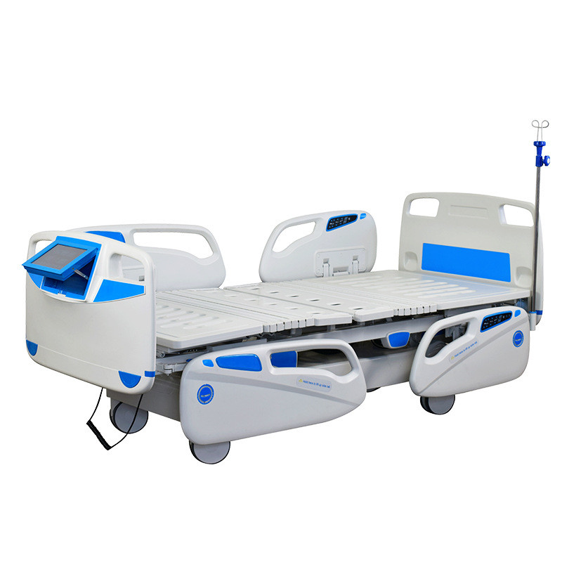 Motorized ICU Hospital Bed 8function With Weighing Scale Electric Fine ...